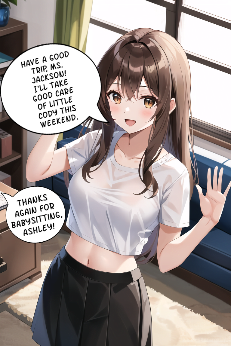 The Babysitter (TG AP Comic) – AlwaysOlder TG Comics