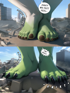 Monster Meteorite (TF Comic) – AlwaysOlder TG Comics
