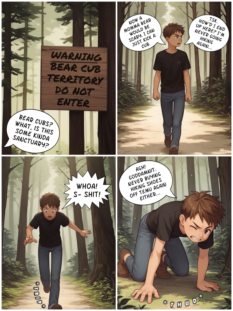 Mother Bear (Bear TF TG Comic) – AlwaysOlder TG Comics