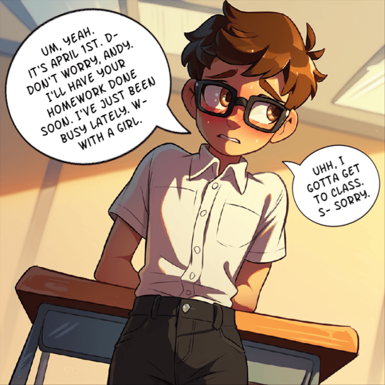 April’s Fool (Nerd TG Comic) – AlwaysOlder TG Comics