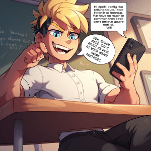 April’s Fool (Nerd TG Comic) – AlwaysOlder TG Comics