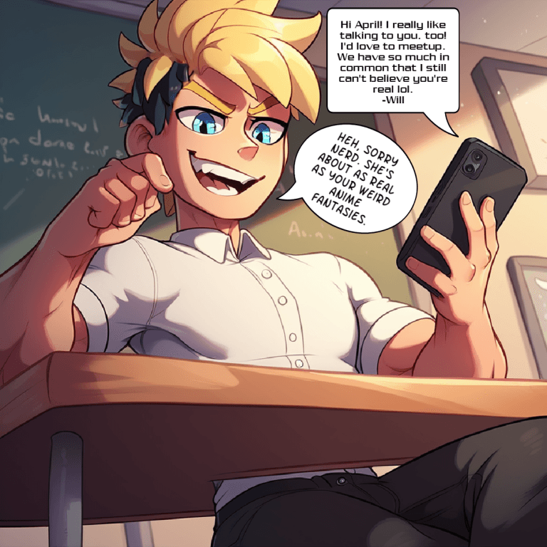 April’s Fool (Nerd TG Comic) – AlwaysOlder TG Comics