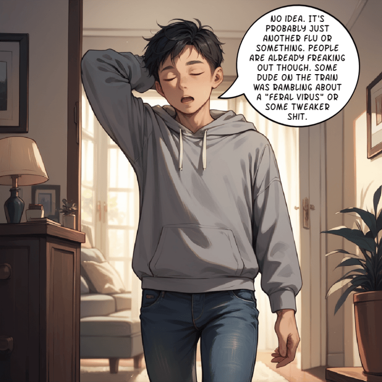 Feral Flu (Furry TF TG Comic) – AlwaysOlder TG Comics