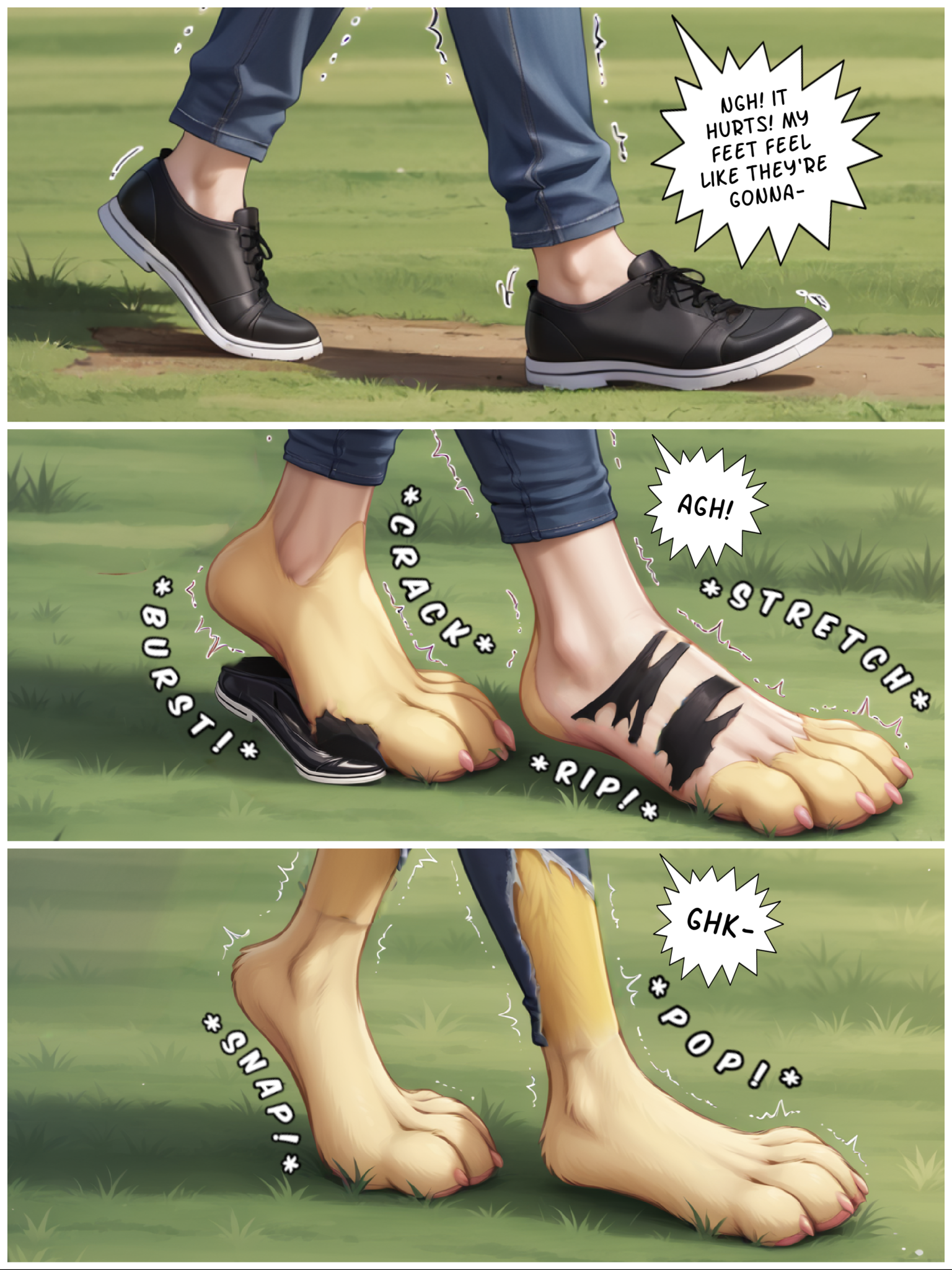 Who’s That Pokemon 3? (Lopunny TF TG AP Comic) – AlwaysOlder TG Comics