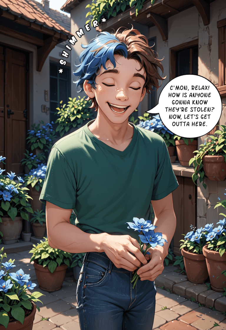 Flowers (Girlfriend TG Comic) – AlwaysOlder TG Comics
