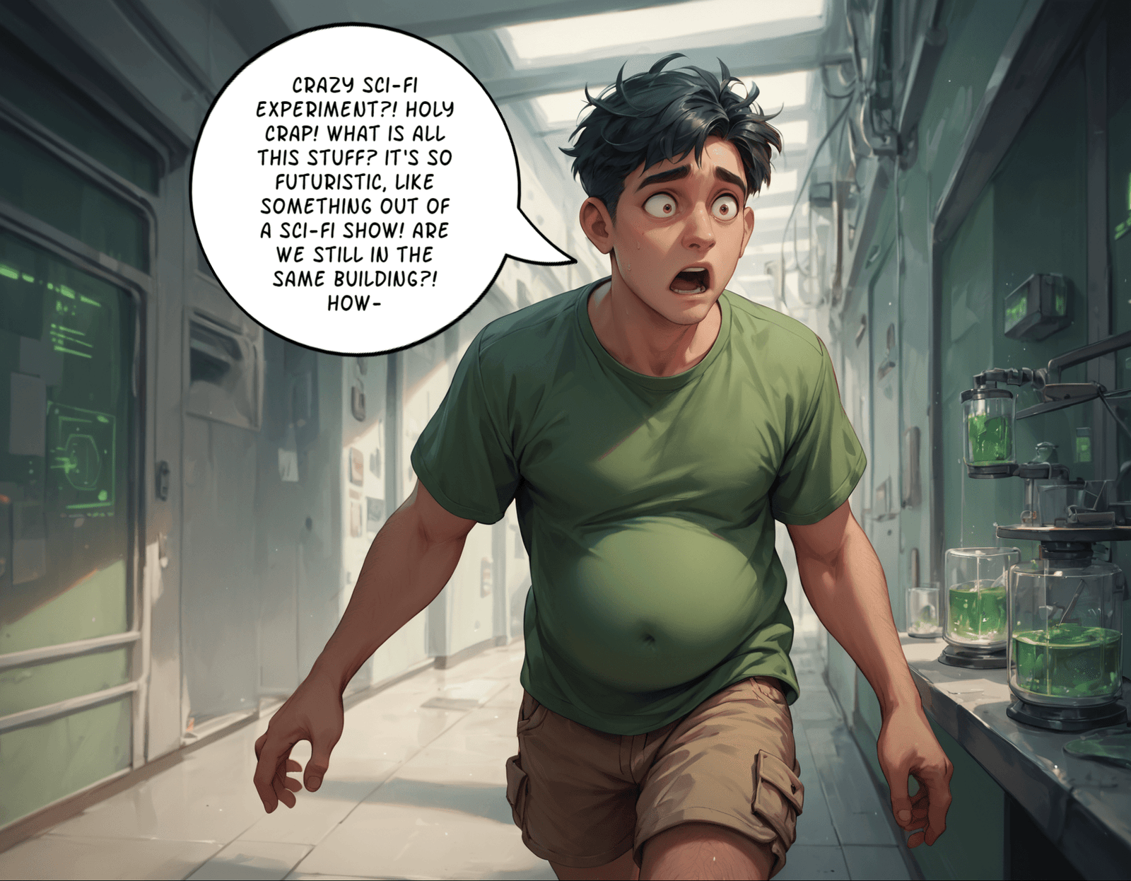 The Rejuvenation Project (TG AR Comic) – AlwaysOlder TG Comics