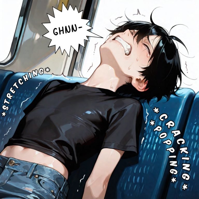 You Can’t Sit There (Pregnant Goth TG AP Comic) – AlwaysOlder TG Comics